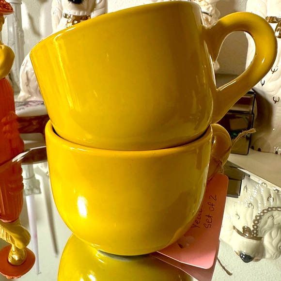 Fiestaware | Dining | 8 Fiesta Yellow Vintage Mug Set | Poshmark